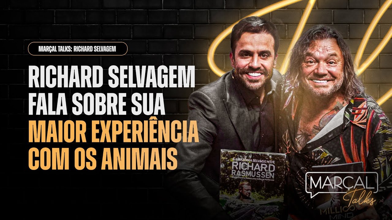 Richard Rasmussen fala sobre suas MAIORES experiências no Marçal Talks ...