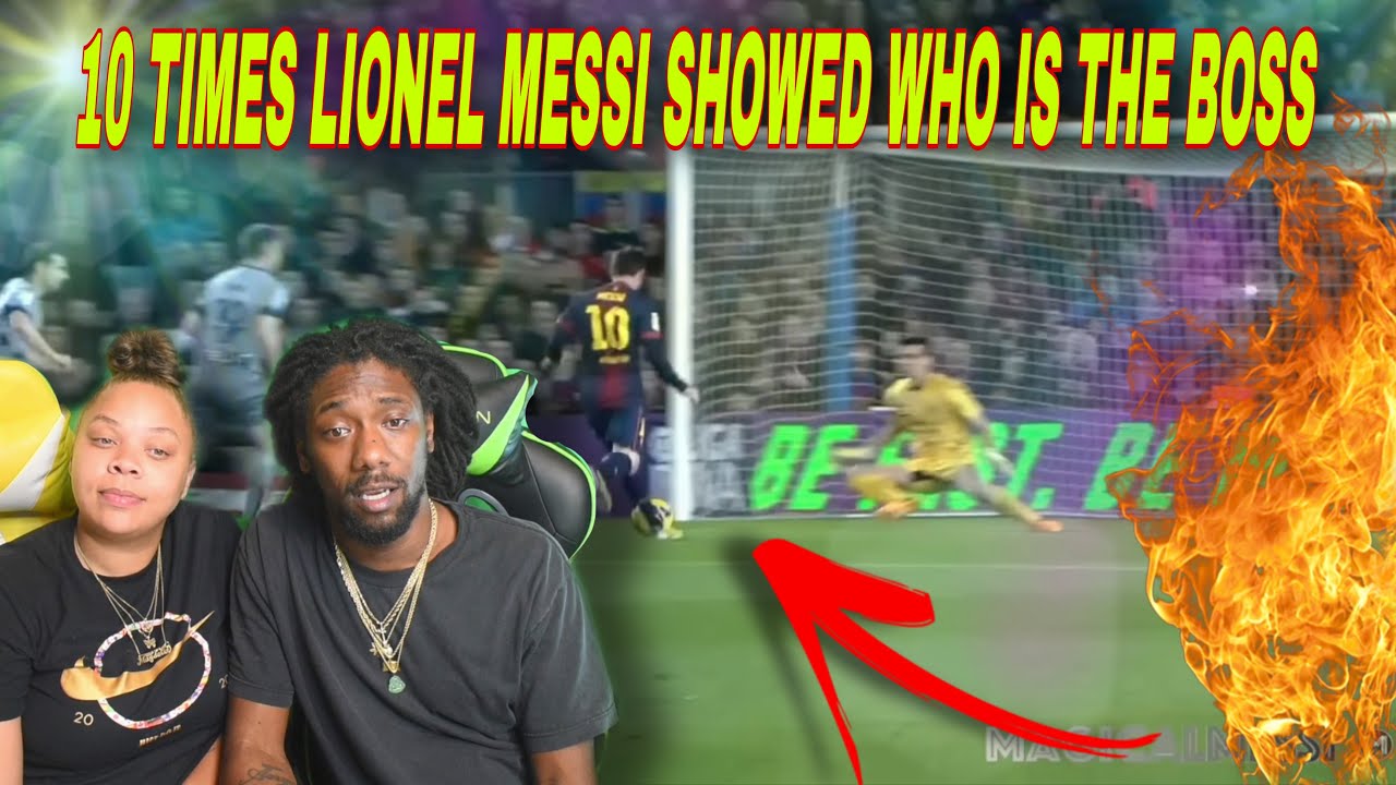 10 Times Lionel Messi Showed Who Is The Boss - YouTube