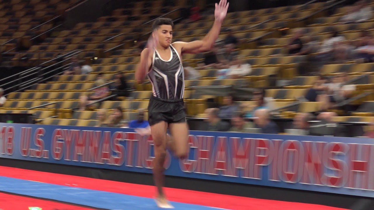 Raydel Gamboa - Vault – 2018 U.S. Gymnastics Championships – Junior Men ...