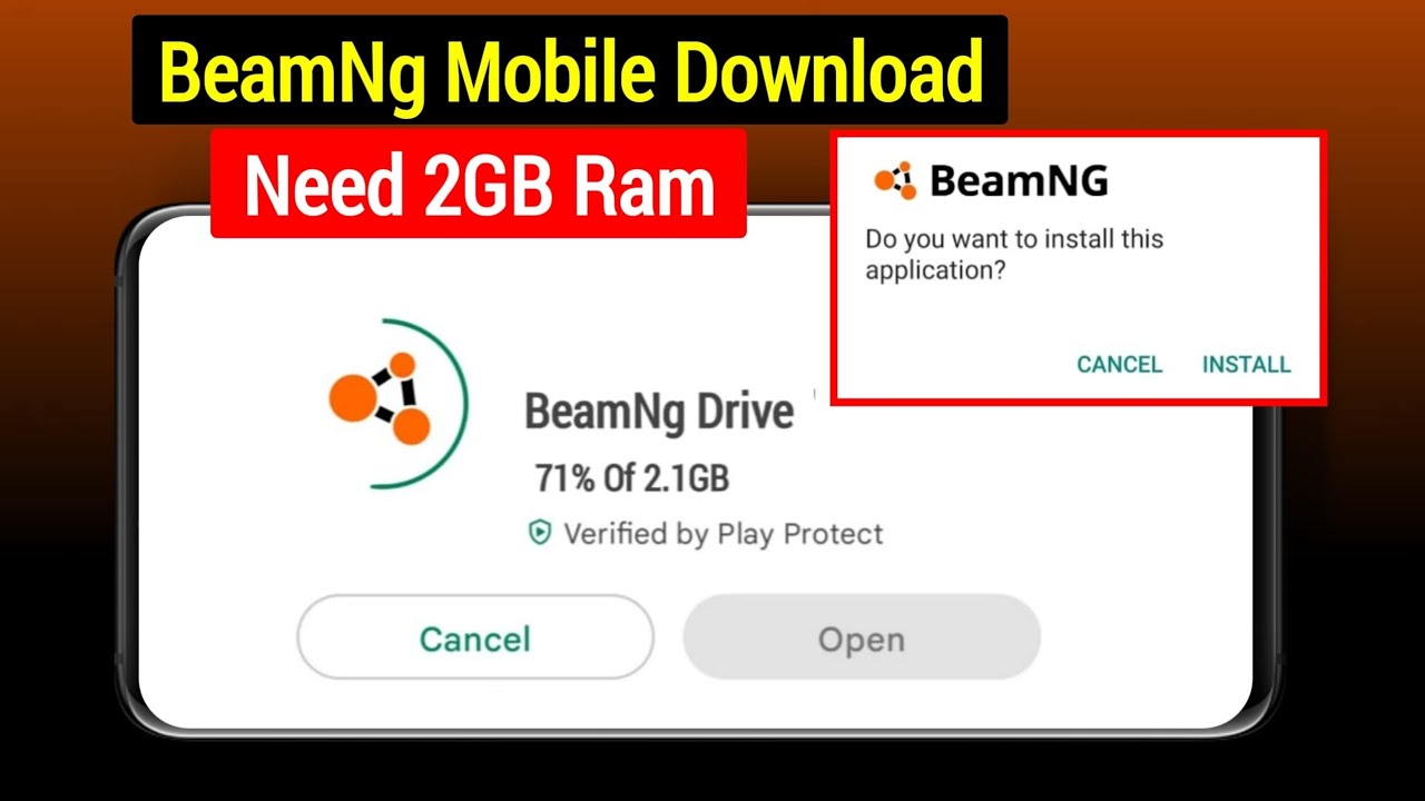BeamNg Mobile Download | How To Download BeamNg Drive On Android | Real ...
