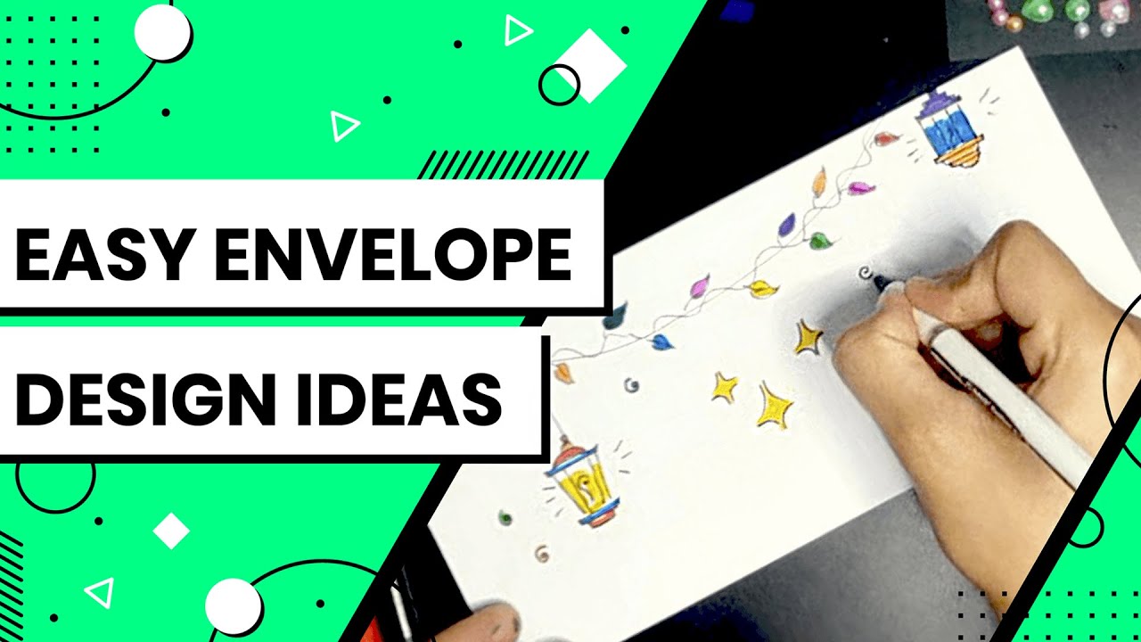 Easy decoration envelope ideas | Envelope Design Ideas | Eidi Envelope ...