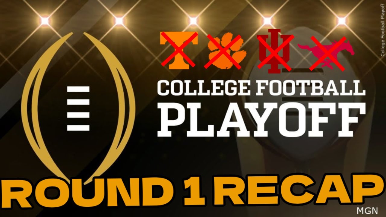 College Football Playoff Round 1 Recap - YouTube