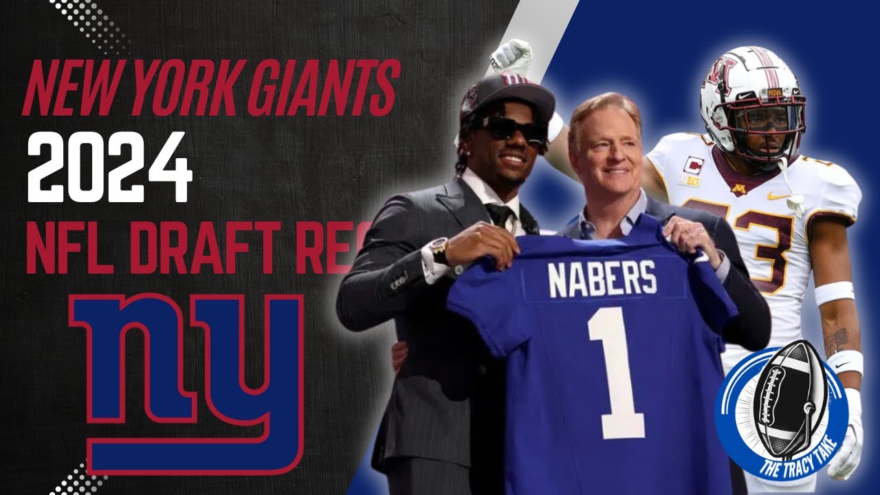 The New York Giants Were Tremendous In the 2024 Draft | Giants Draft ...
