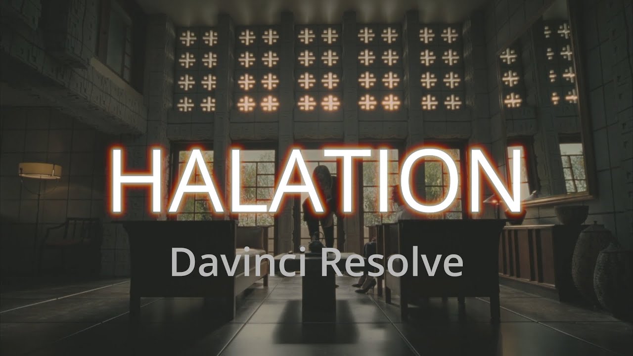 Эффект Halation в Davinci Resolve своими руками - YouTube