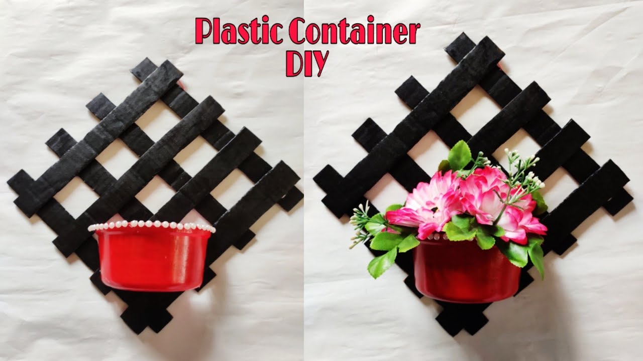 Best out of waste plastic container craft idea|প্লাস্টিকৰ পেলনীয়া ...