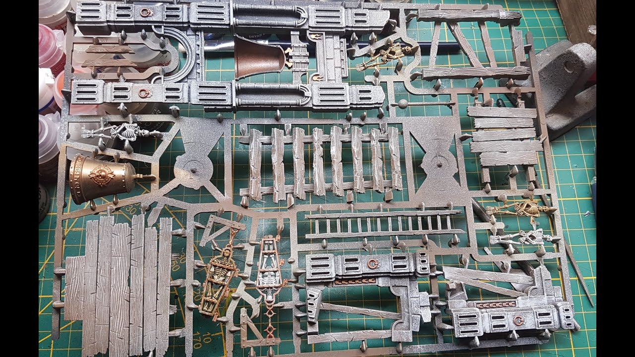 WARHAMMER Age of Sigmar MORTAL REALMS Clocher Azyrite Part 1 - YouTube