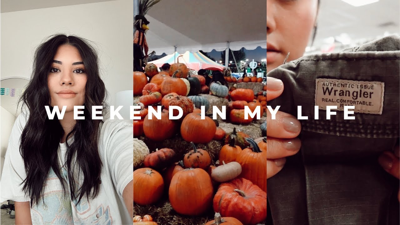weekend in my life | thrift with me | productive days - YouTube