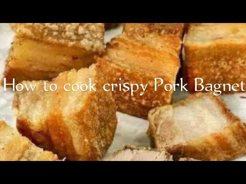 How to cook Crispy Pork Bagnet? l Quick and easy | Carl Alvarez - YouTube
