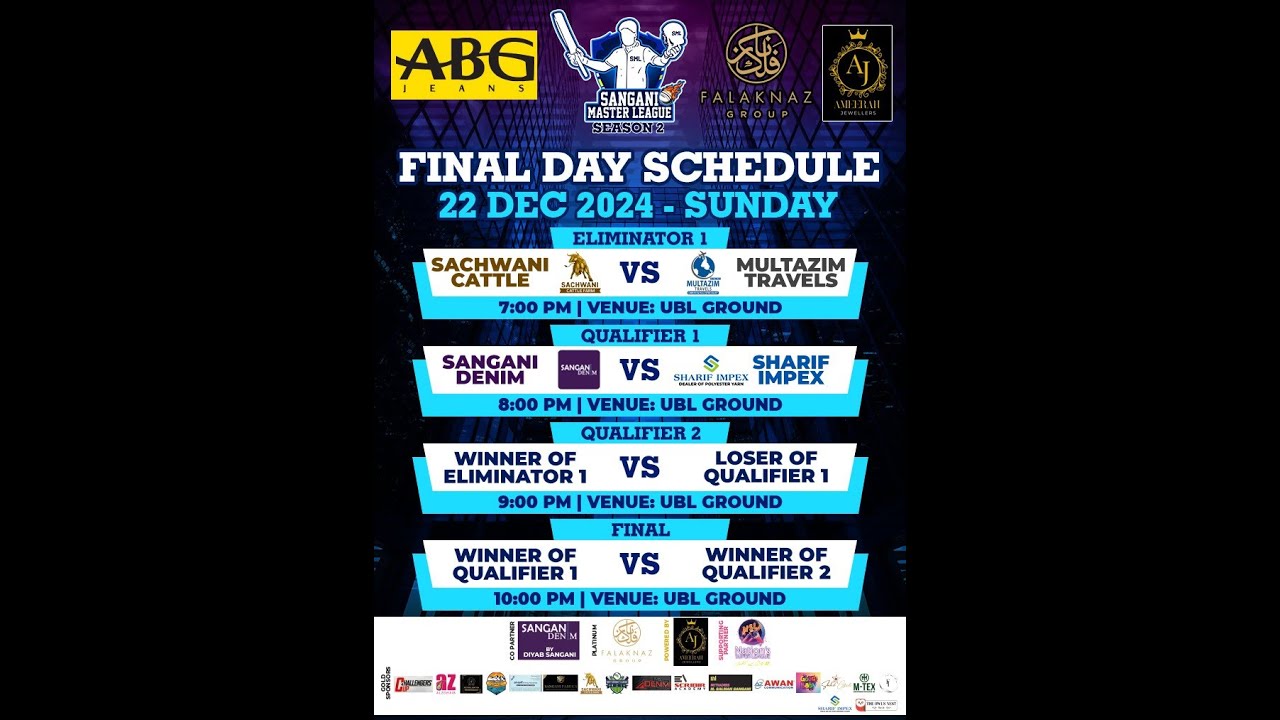 Sangani Master League Season#02 | Final Day | TapeBall - YouTube