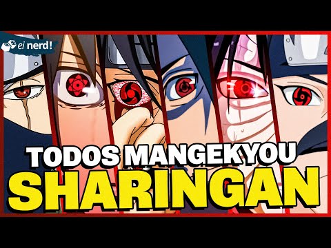 TODOS OS MANGEKYO SHARINGAN DE NARUTO [Qual é o mais Poderoso?]