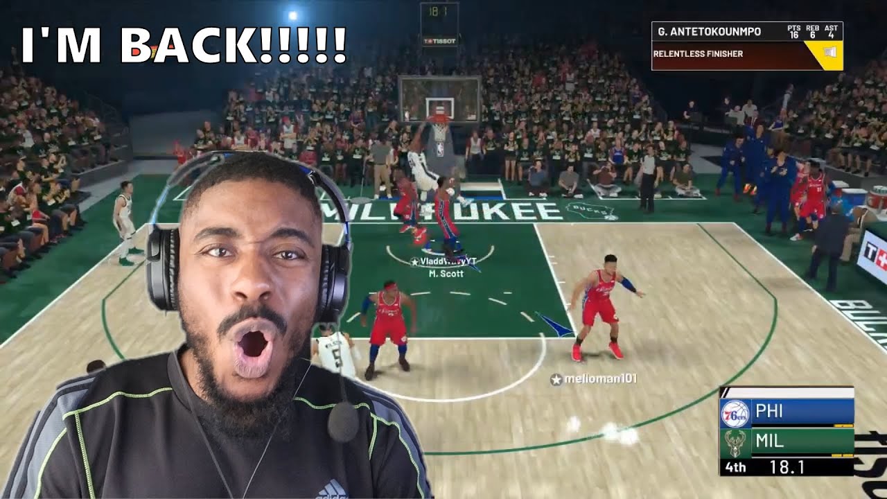 VLADD WAVY'S RETURN! NBA 2K19 PLAY NOW ONLINE GAMEPLAY! - YouTube