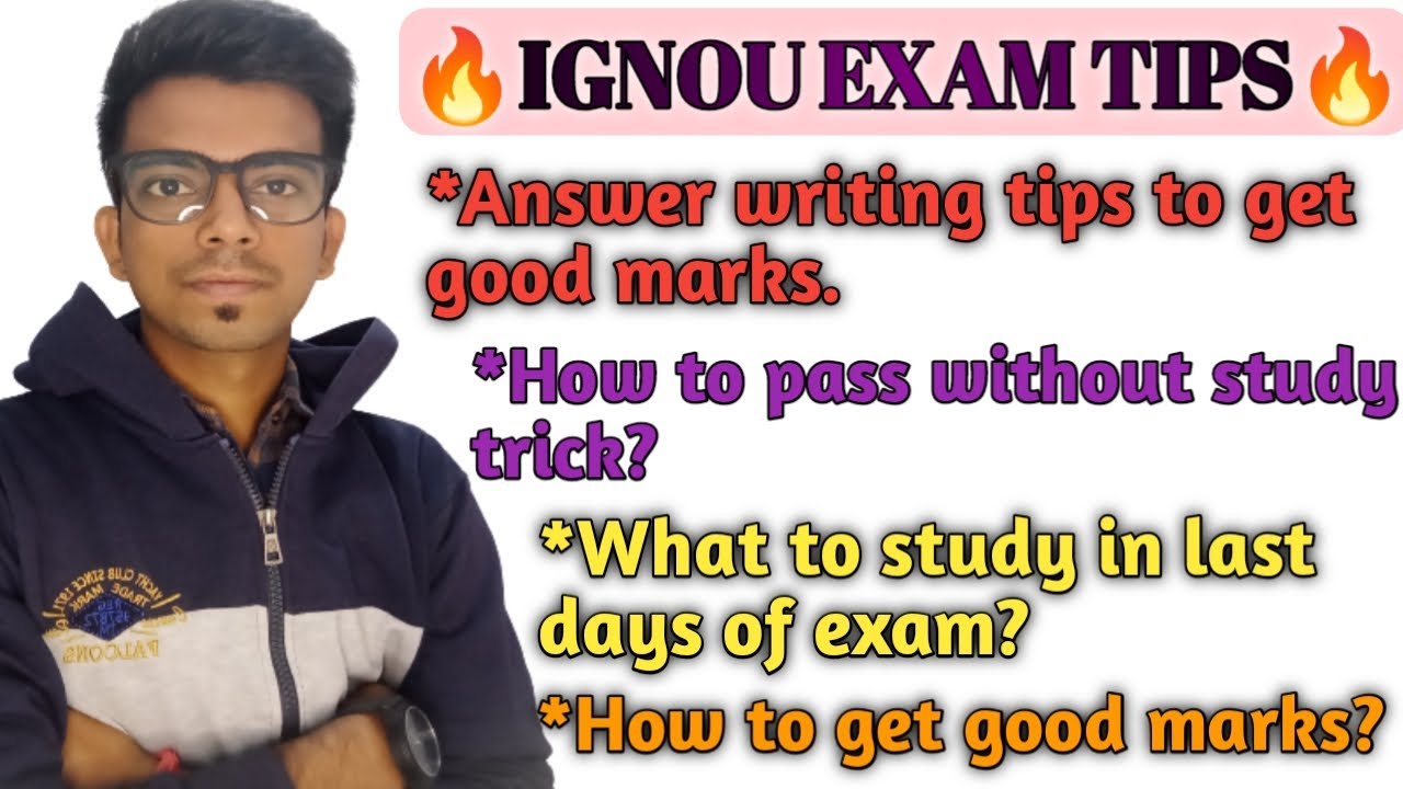 🔥IGNOU🔥Important exam tips👈must watch this video.. - YouTube