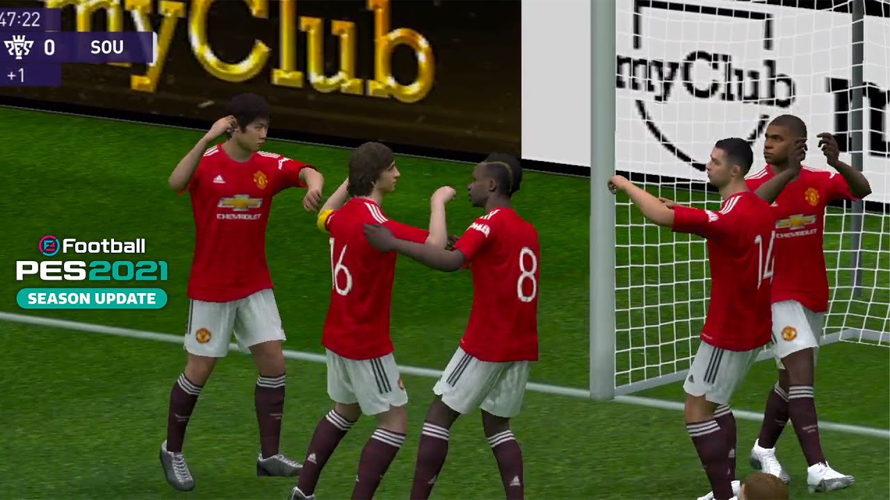 Pes Mobile 2021 English League Home vs Away Matchday. (Preset team ...
