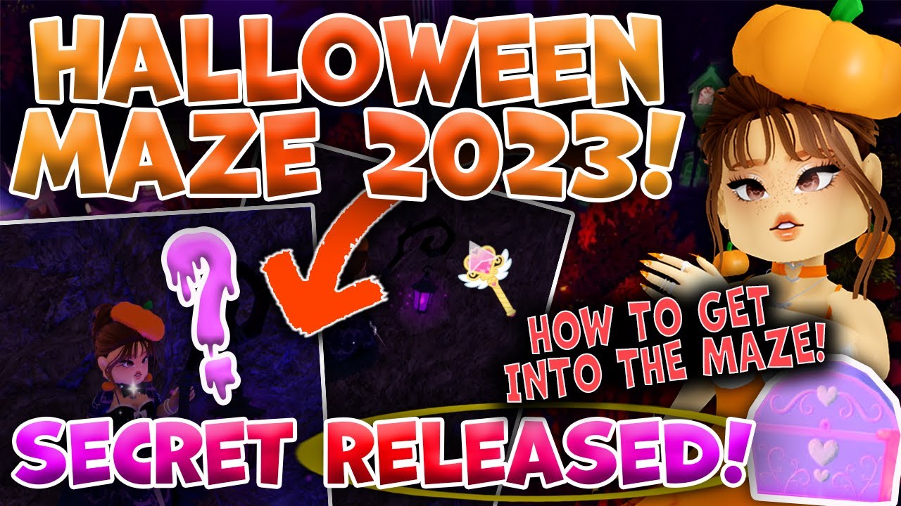 HALLOWEEN MAZE 2023 SECRET *RELEASED*🎃MINI Wickery Cliffs Halloween ...