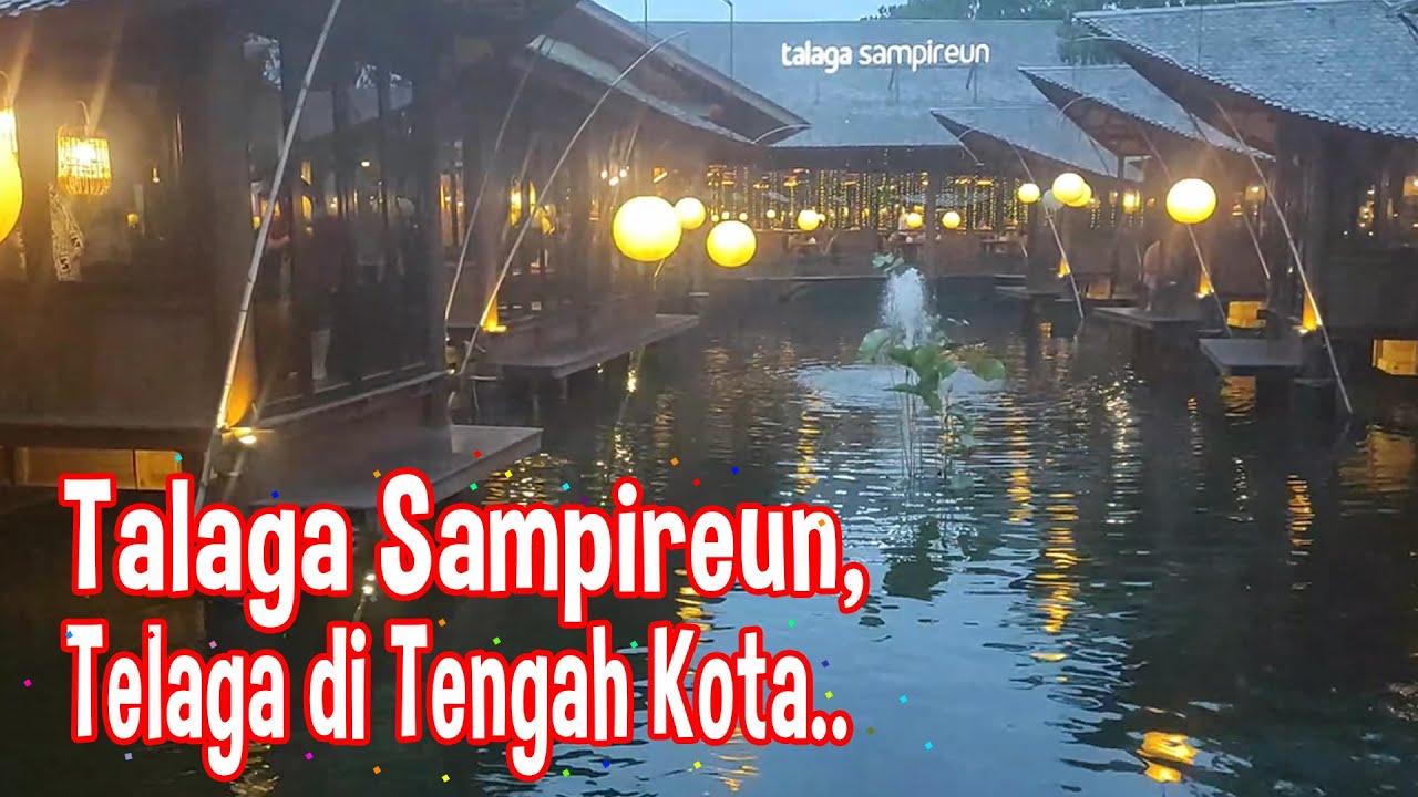 TALAGA SAMPIREUN DEPOK | TELAGA DI TENGAH KOTA - YouTube