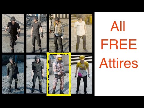 How To Get More Outfits For The Characters Of Ffxv