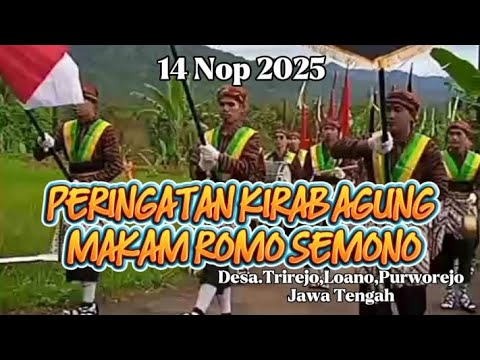 Kirab Agung Makam Romo Semono//Trirejo Loano Pwr - YouTube