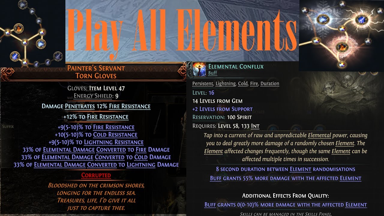 POE 2 ~ ALL Elemental Build and updates - YouTube
