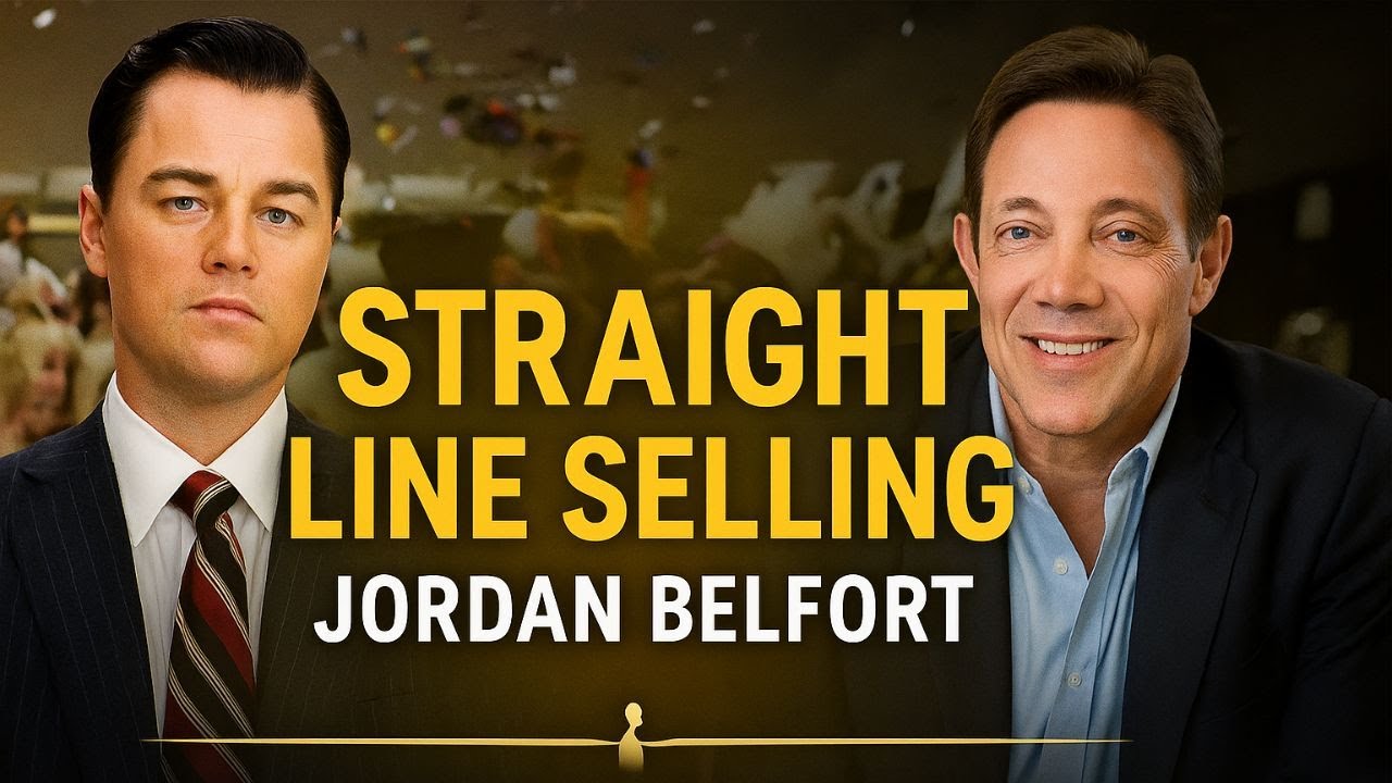 Straight Line Selling by Jordan Belfort | Master Sales, Influence ...