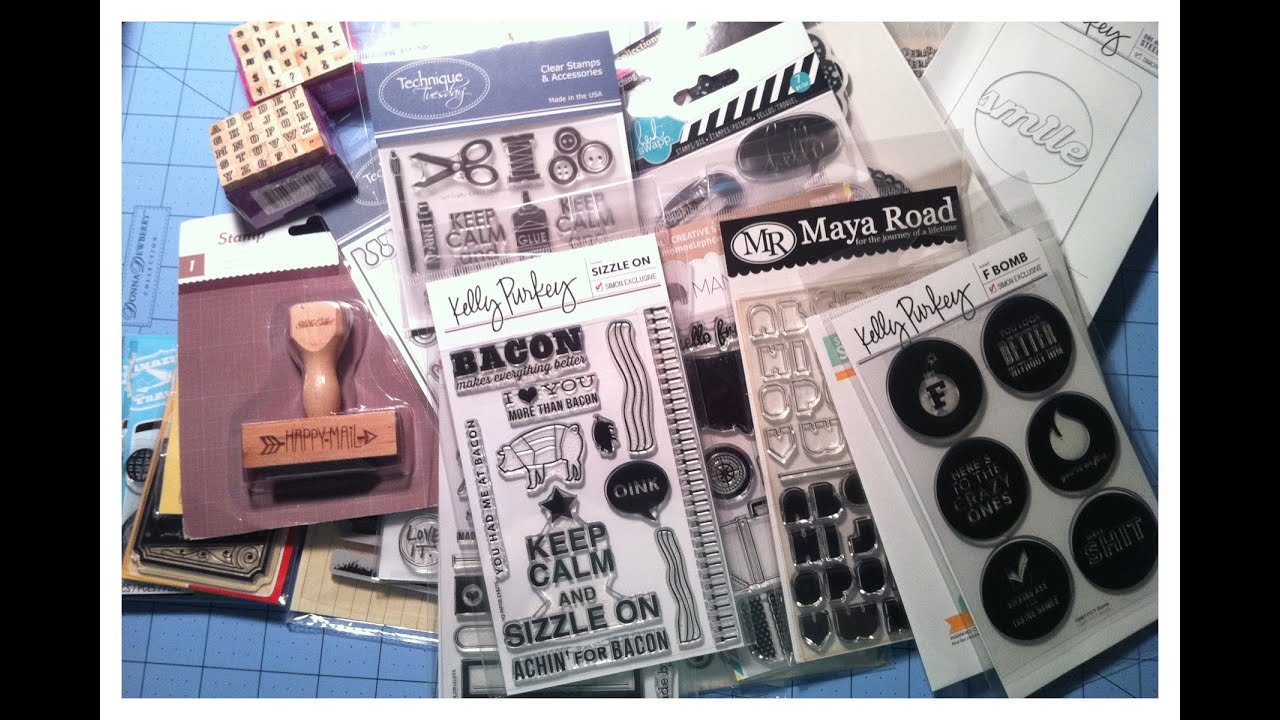 Large collective stamp haul... - YouTube