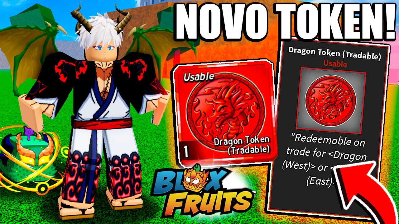 🔥 NOVO TOKEN DO DRAGÃO CHEGOU NO BLOX FRUITS! CONFIRA AS NOVIDADES DA ...