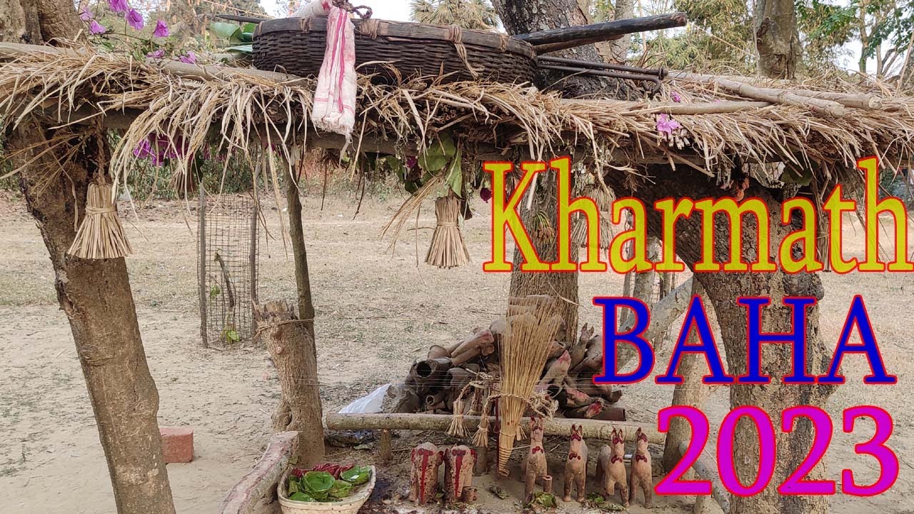 Santali Festival Baha Parab - YouTube