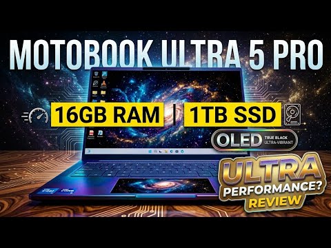 Moto Book Ultra 5 Review after 6 Month Uses'| 16GB RAM + 1TB SSD | Core Ultra 5 | Best Laptop? 🔥