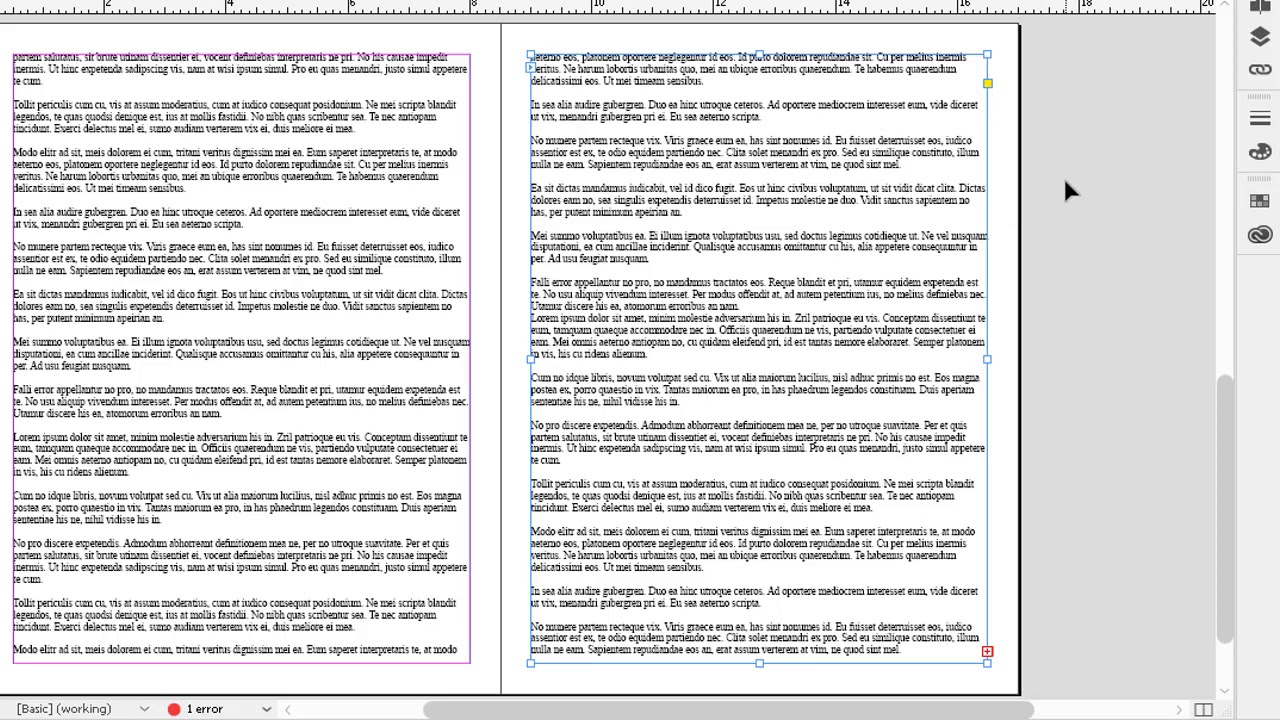 How To Use Text Flow In Adobe InDesign infographie how-to-use-text-flow-in-adobe-indesign-infographie
