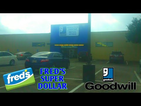 Back inside the old Fred's Super Dollar - Carencro, LA - YouTube