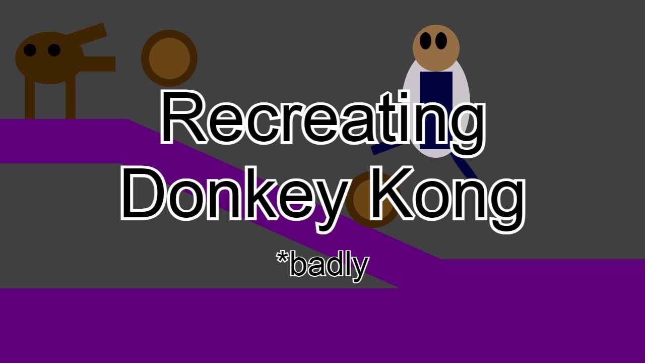 Recreating DONKEY KONG Using Code! - YouTube