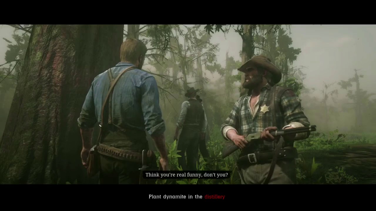 RDR 2 INSANE SWAMP BATTLE - YouTube