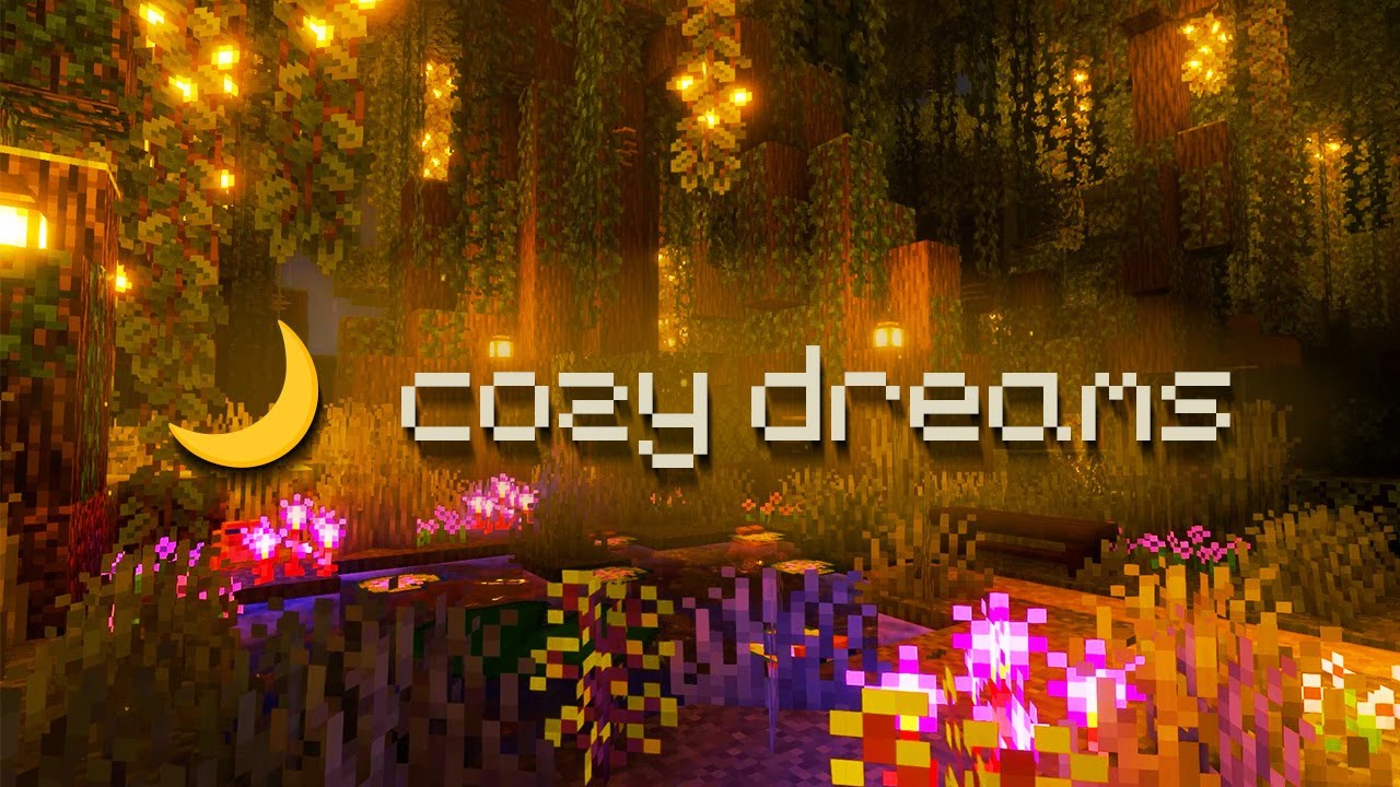 a peaceful forest to fall asleep to... (minecraft music, ambience ...