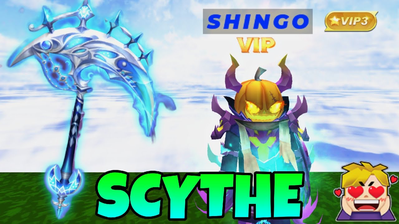 New MOONLIGHT SCYTHE in SkyBlock Blockman go - YouTube