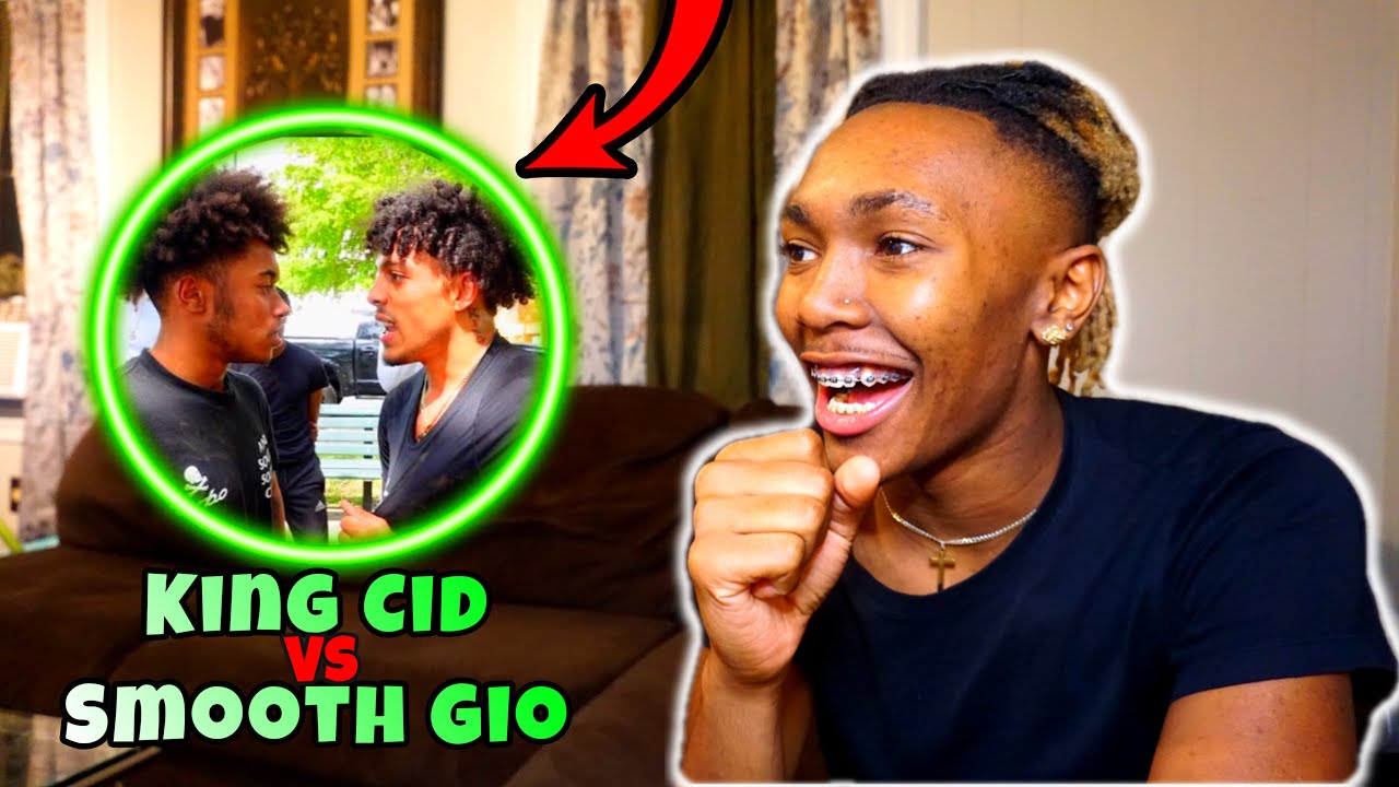 KING CID VS SMOOTH GIO REACTION (They Was Really Getting Active 😳 ...
