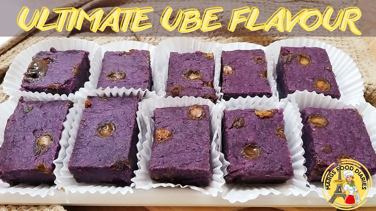 Ube Brownies – Ultimate Ube Flavour |Ep121|Margs Food Diaries - YouTube