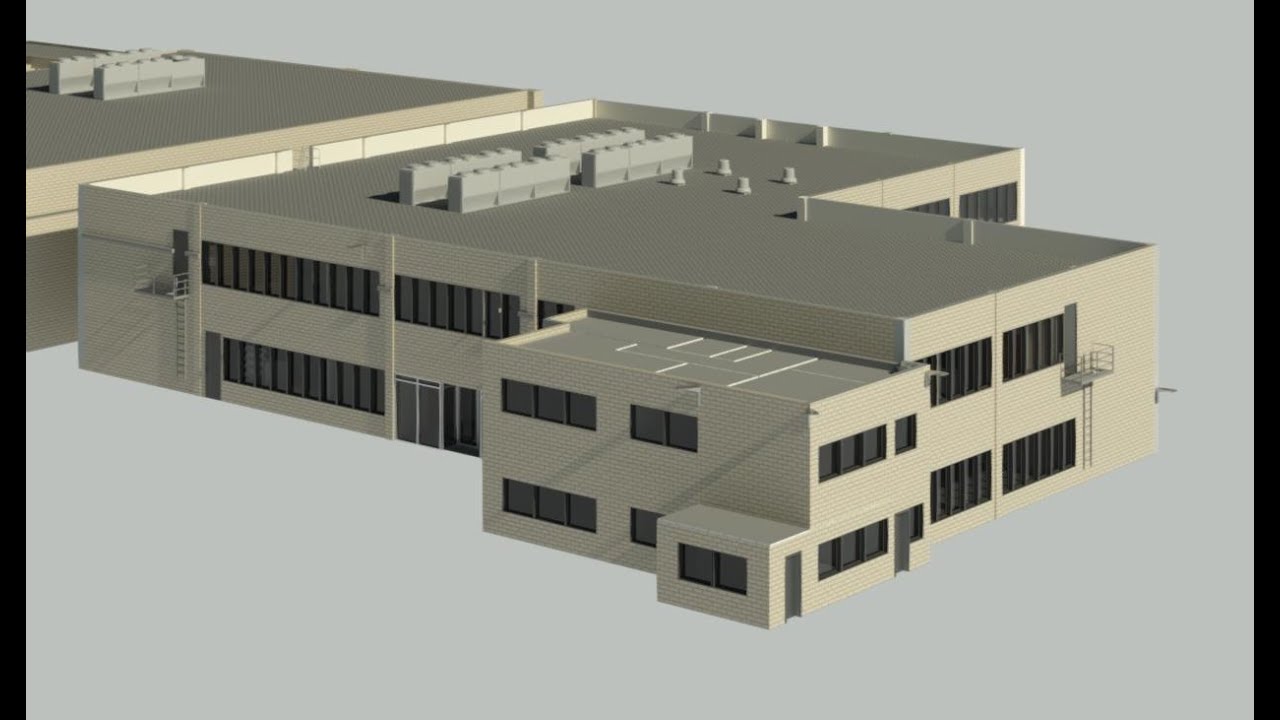 Learn to Make Walkthrough's In Revit for a Factory / Office -- Trailer ...