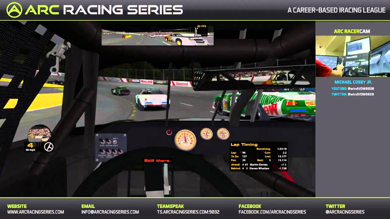 iRacing - ARC Racing Series Race 2 from Lanier Speedway - YouTube