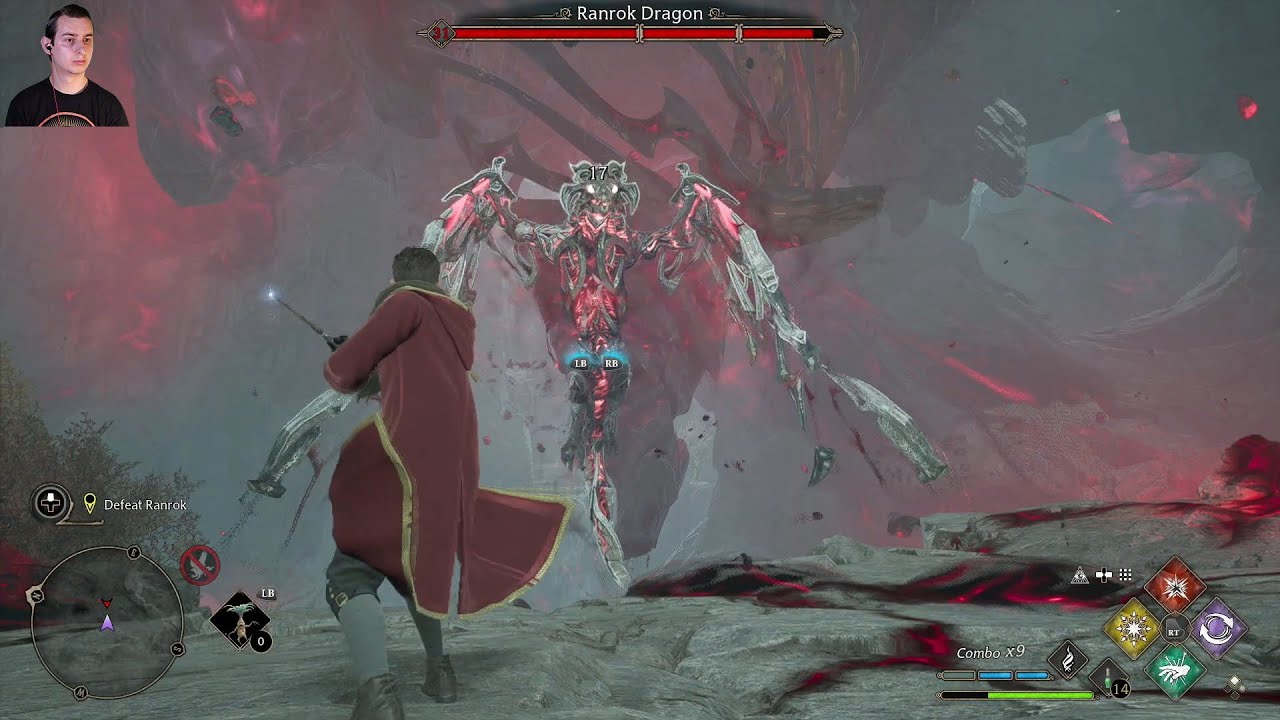 RANROCK DRAGON FINAL BOSS! | Hogwarts Legacy Part 45 - YouTube