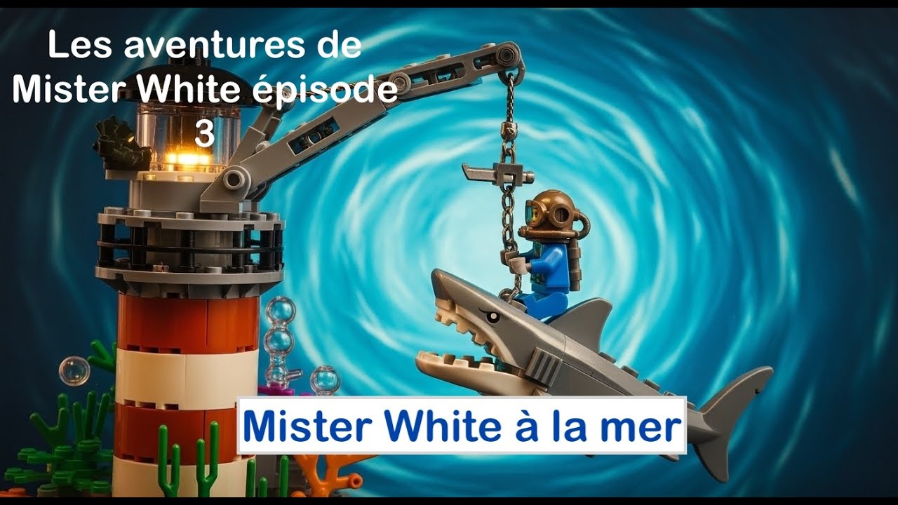 Lego Stop Motion Mister White à la mer Les aventures de Mister White ...