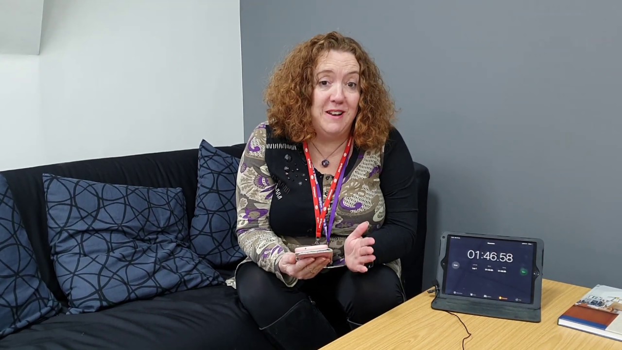 Fran Heathcote takes the PCS Digital 2 minute challenge - YouTube