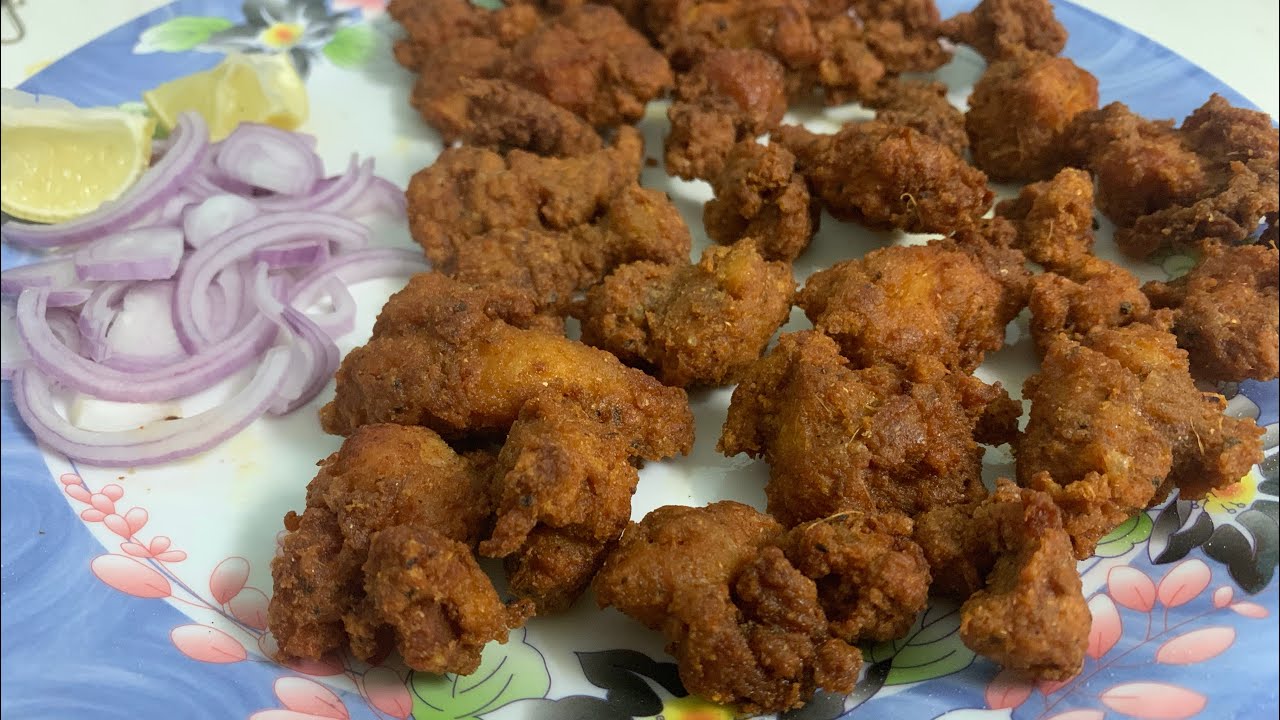CHICKEN PAKORA || Chicken Snacks || Yummy Food Simplified - YouTube