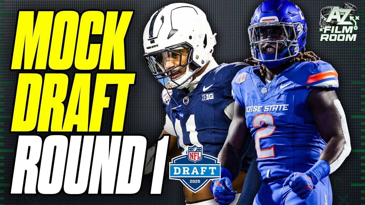 2025 NFL Mock Draft: Full 1st Round, Post NFL Free Agency - YouTube