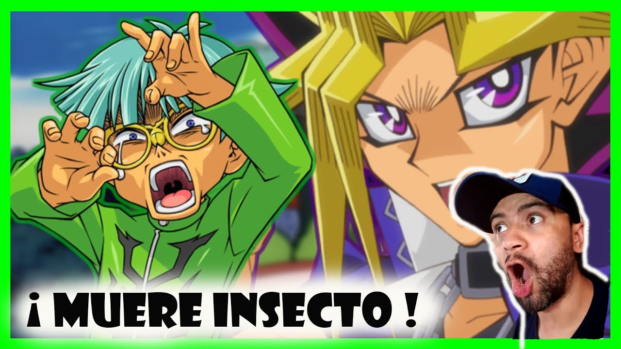 Yu Gi Oh Capitulo 4 Aplastando insectos Reaccion lugo de 24 años - YouTube