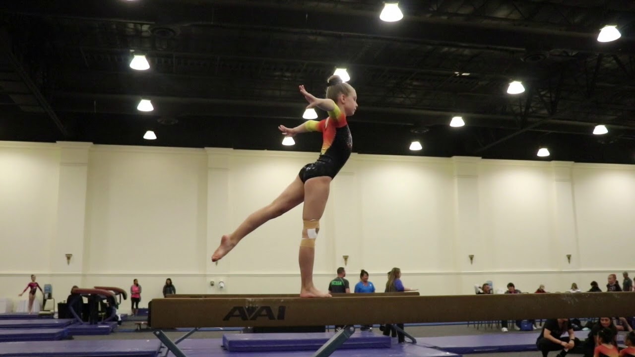Mikayla Stover Beam SoCalSouth State Championships Wildfire Gymnast ...