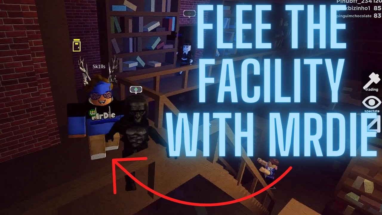 GorillaGuru + MrDie in Flee the Facility - YouTube