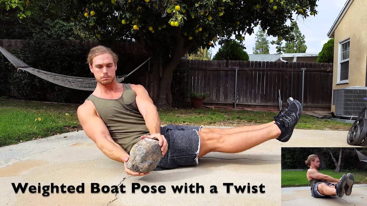Boat Pose Variations - YouTube