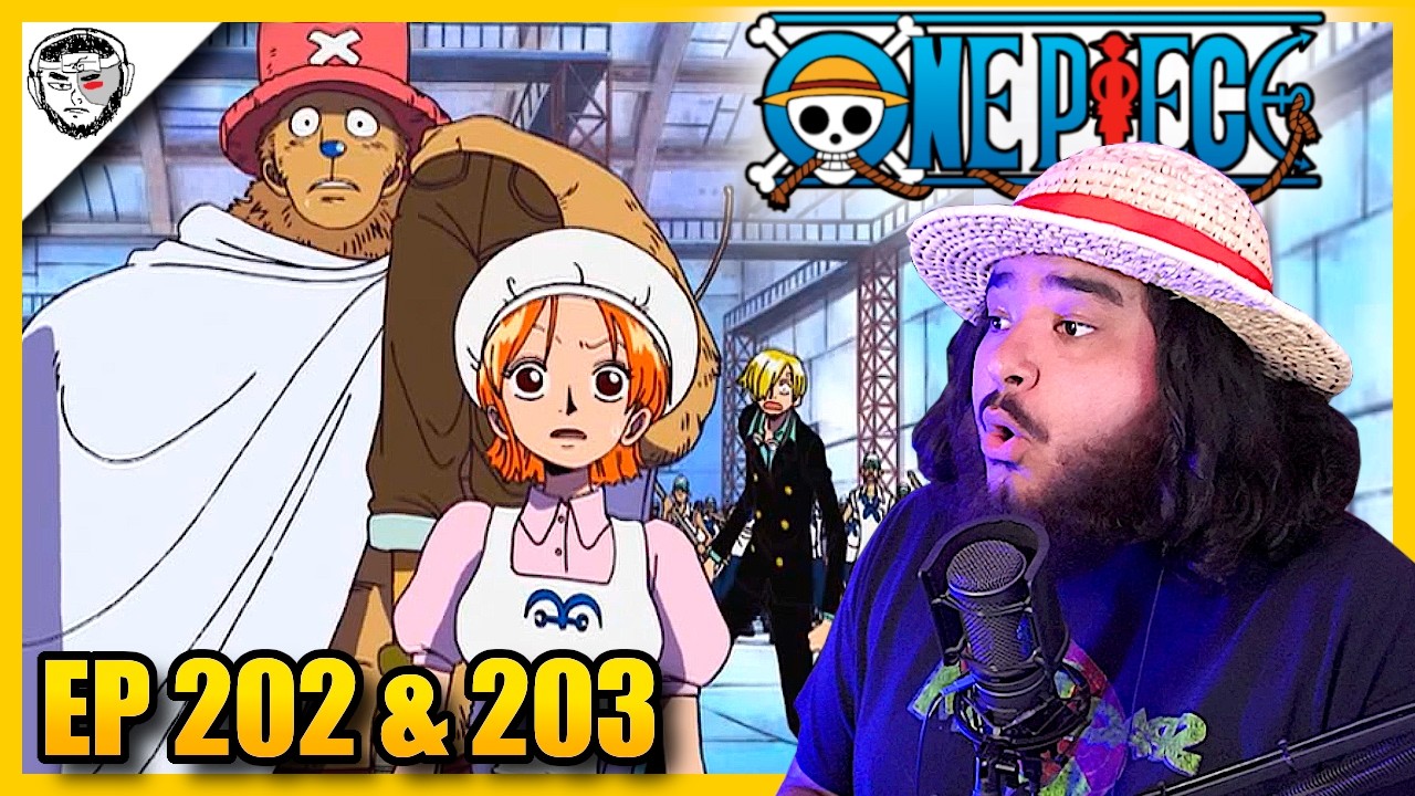 THE GREAT ESCAPE! - One Piece Reaction 202 & 203 (G8 ARC) - YouTube