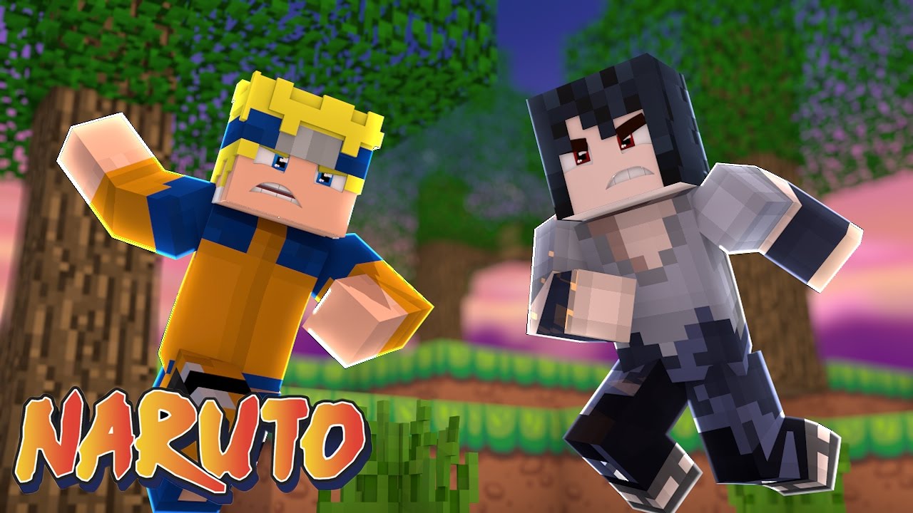 Minecraft : Naruto c #9 - NARUTO E SASUKE! - YouTube