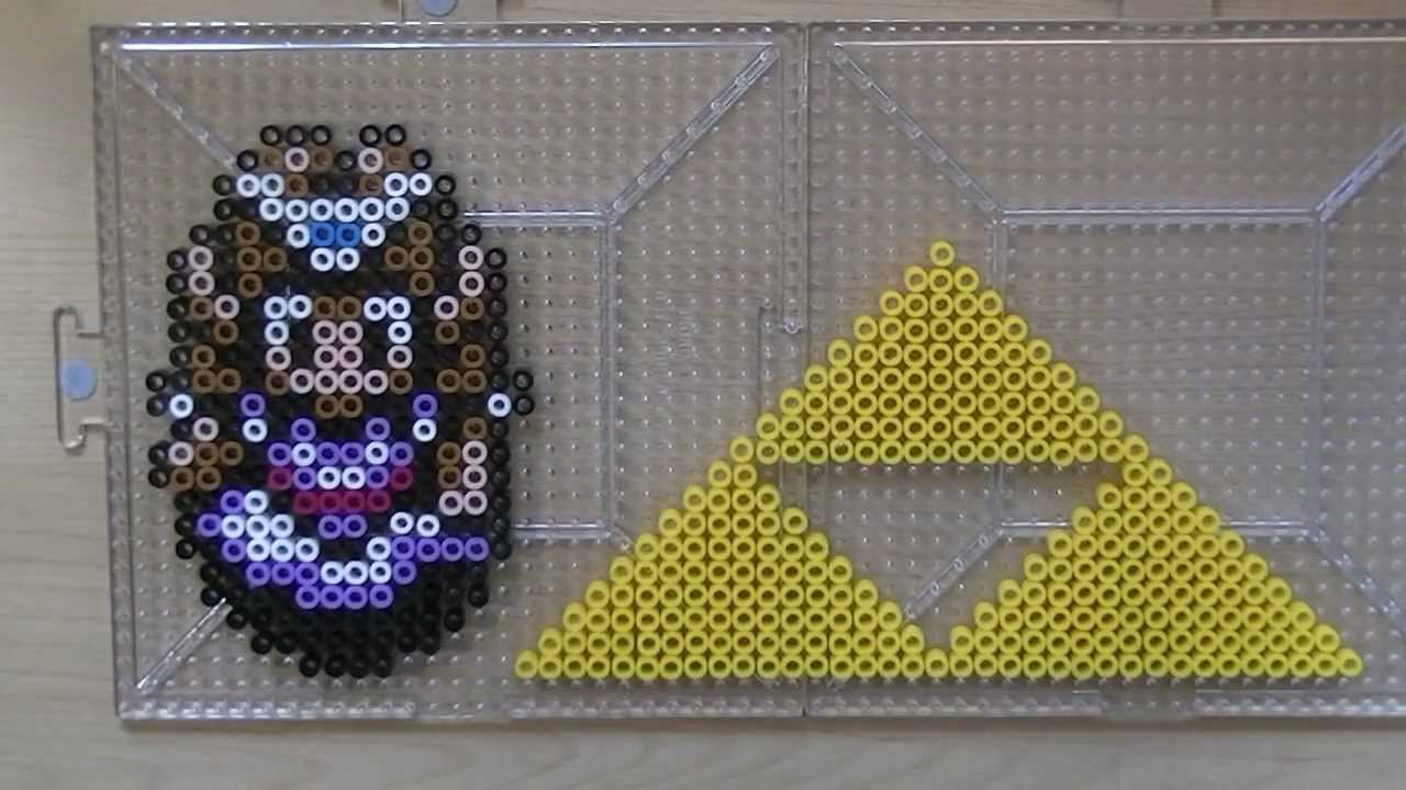 PERLER BEAD: Zelda & Triforce! (Giveaway #31) - YouTube