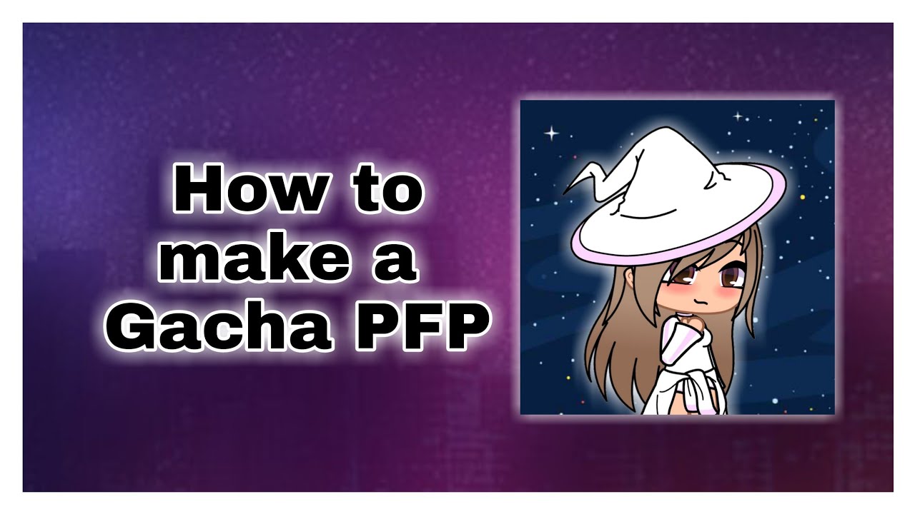 How to make a Gacha PFP on PicsArt | Gacha - YouTube